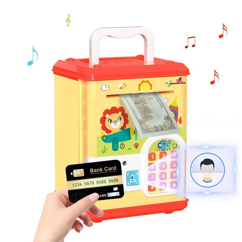Face Recognition Fingerprint Bank Card Password Atm Mini Bank – playzone.pk